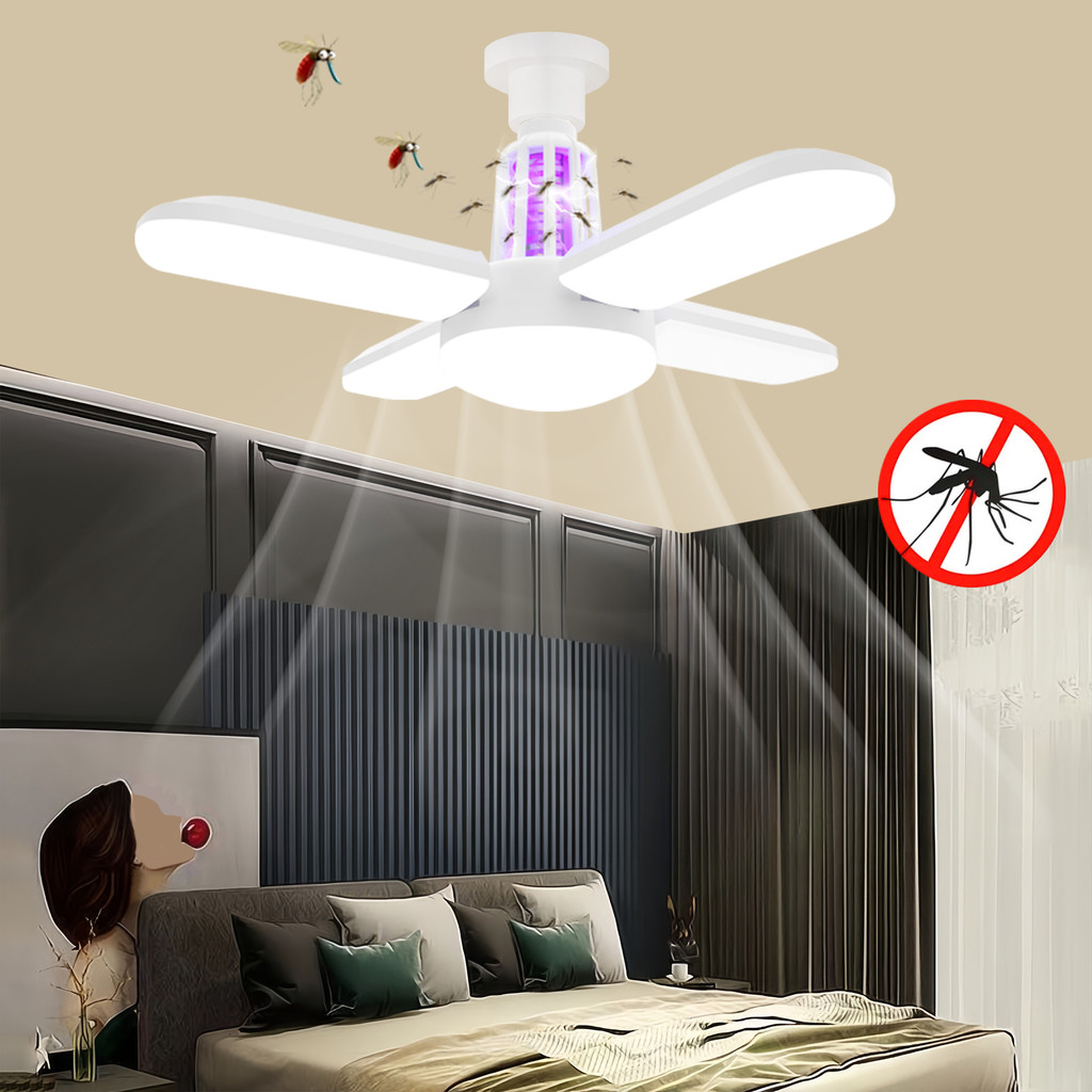 No Chemical New Ceiling Fan Lamp Mosquito Trap Killer Repellent Machine ...