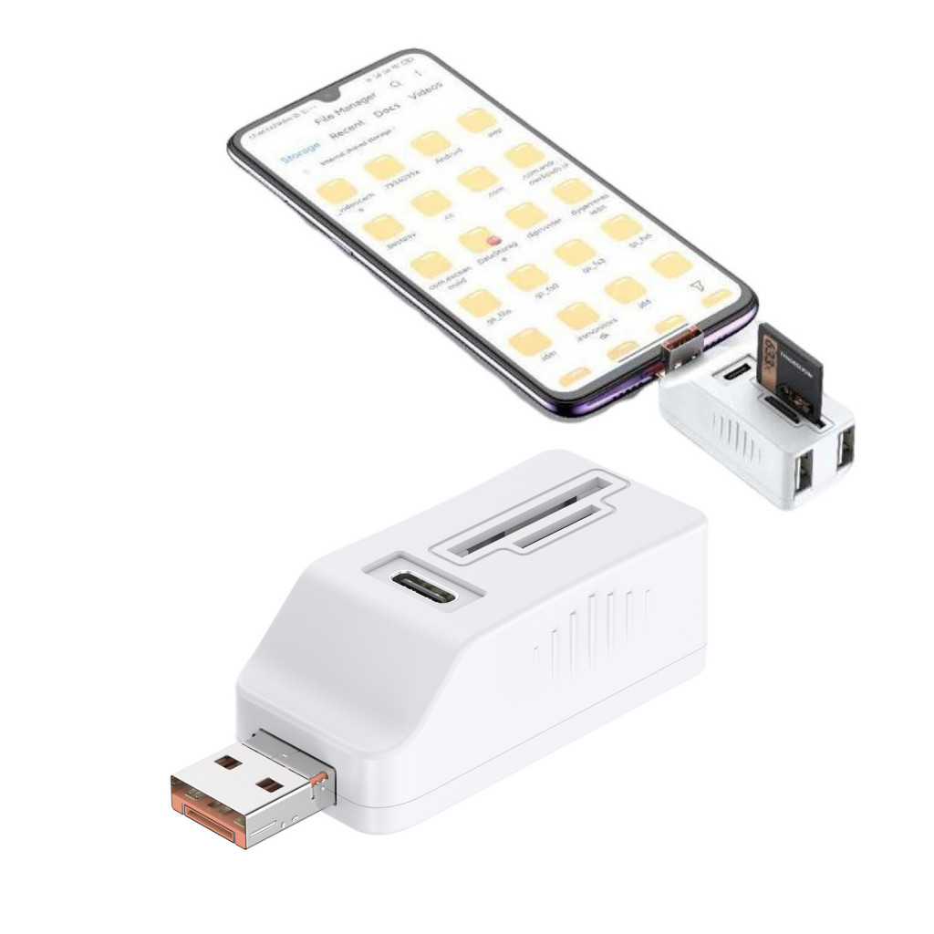 Compact Usb Hub High-speed Data Transfer Docking Station Portable Usb 3 ...