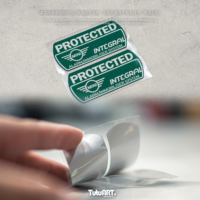 MINI COOPER green sticker COUNTRYMAN car window decoration sticker F54 ...