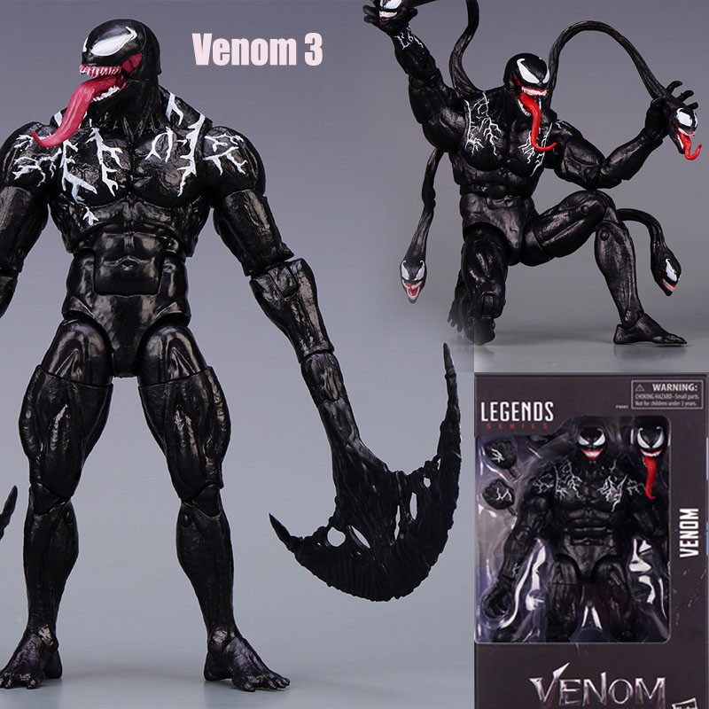Venom 3 The Last Dance Legends Series Venom Vs Spider-Man Action Figure ...