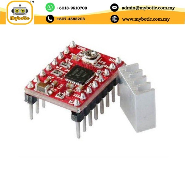 A4988 Stepper Motor Driver Module Red | Shopee Malaysia