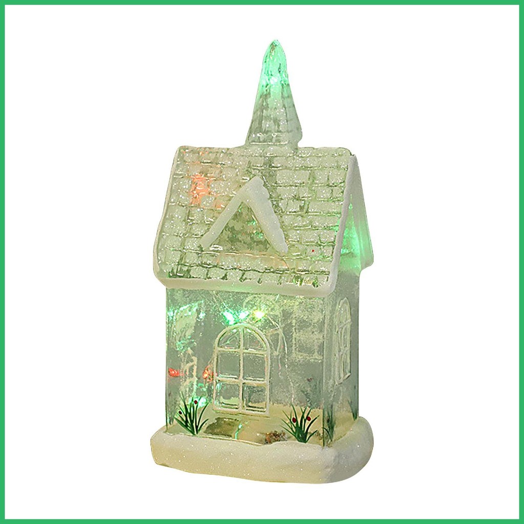 Light up Christmas Village House Christmas Miniature House Lighted ...