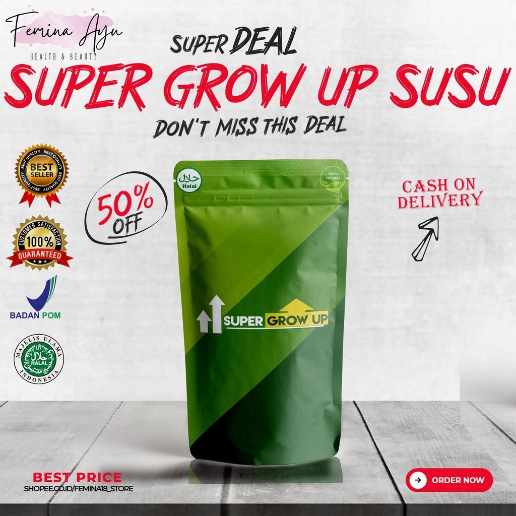 Super GROW UP Enhancement Milk - original Height Supplement/Height ...