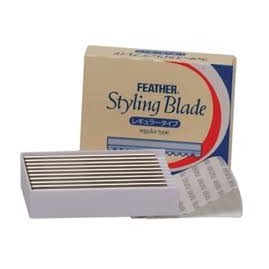 Feather Styling Blades Box Of 10pcs (New Packing) | Shopee Malaysia