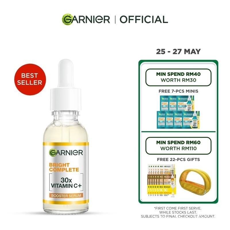 Garnier Bright Complete Booster Serum 30ml | Shopee Malaysia