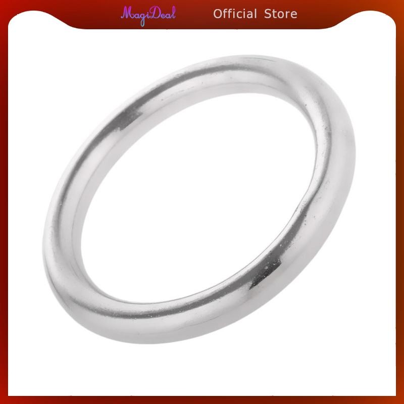 MagiDeal Durable Marine 304 Stainless Steel Welded Polished Rings Boat ...