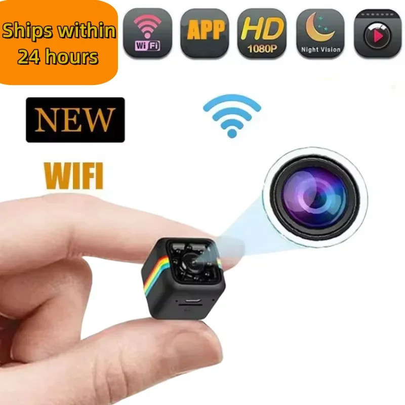Kamera Mini Mudah Alih Baharu 1080p Hd Pengasuh Kecil Cam Video Suara ...