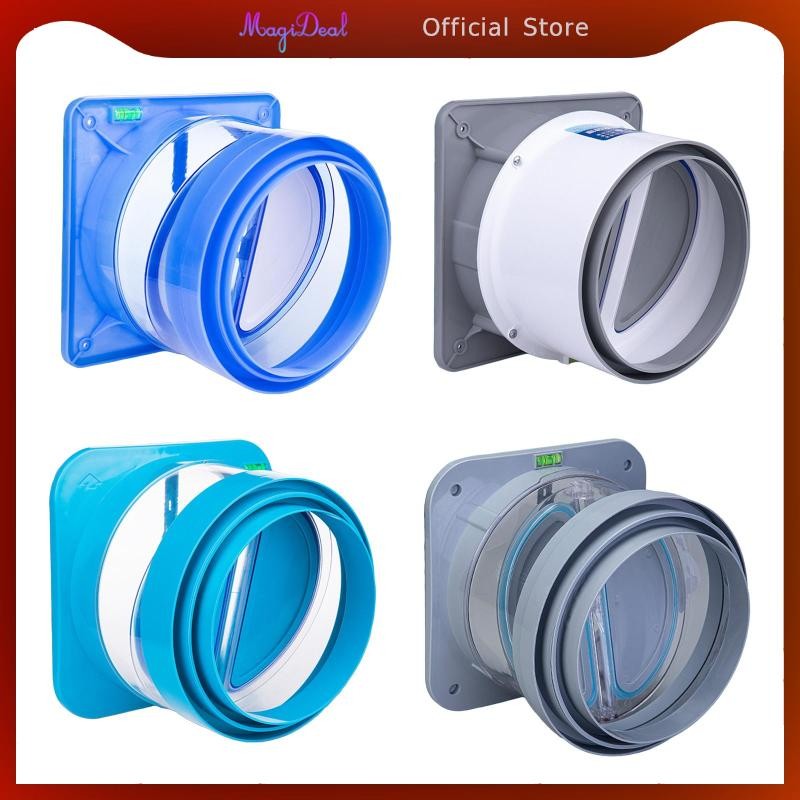 MagiDeal Back Damper Butterfly Check Valve with Flange Flue Check Valve ...
