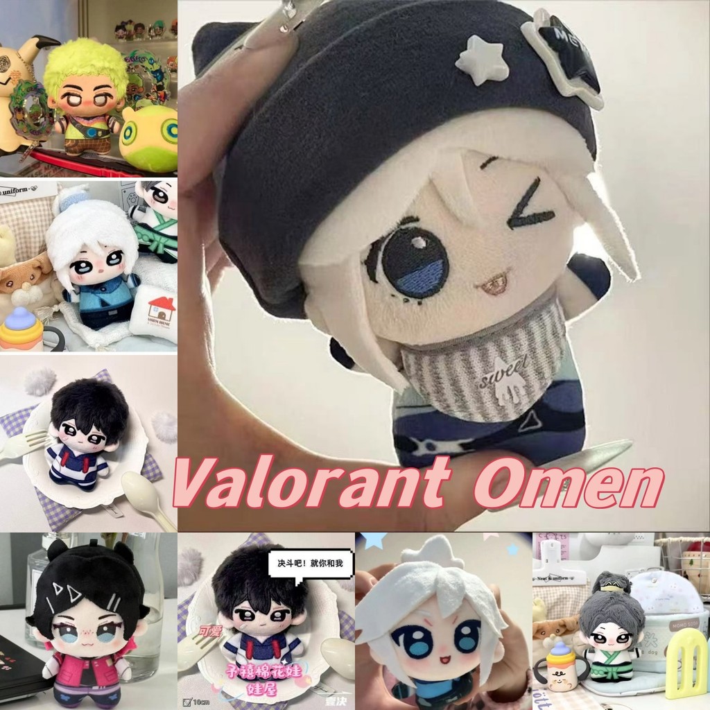 Valorant Omen Plush Toy JETT Cotton Doll Valorant Game Peripheral Doll ...