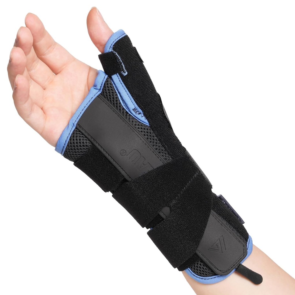 Velpeau Carpal Tunnel Wrist Brace with Thumb Support for Right and Left ...