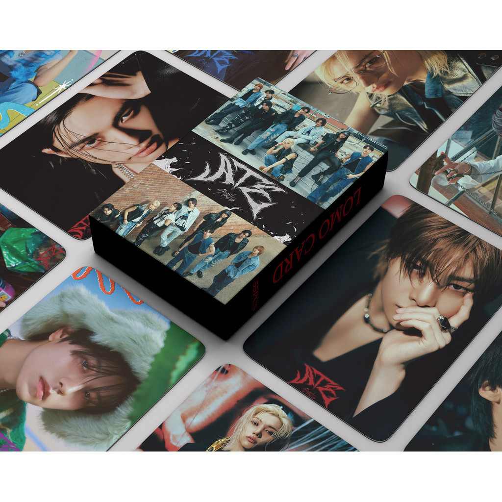 55pcs STRAY KIDS Lomo cards ATE Lose My Breath Magic School SKZ TOY ...