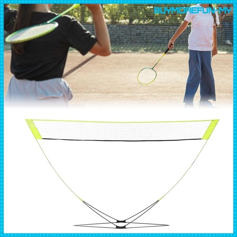 [BuymorefunMY] Badminton Net Set Sports Net Badminton Mesh Net for ...