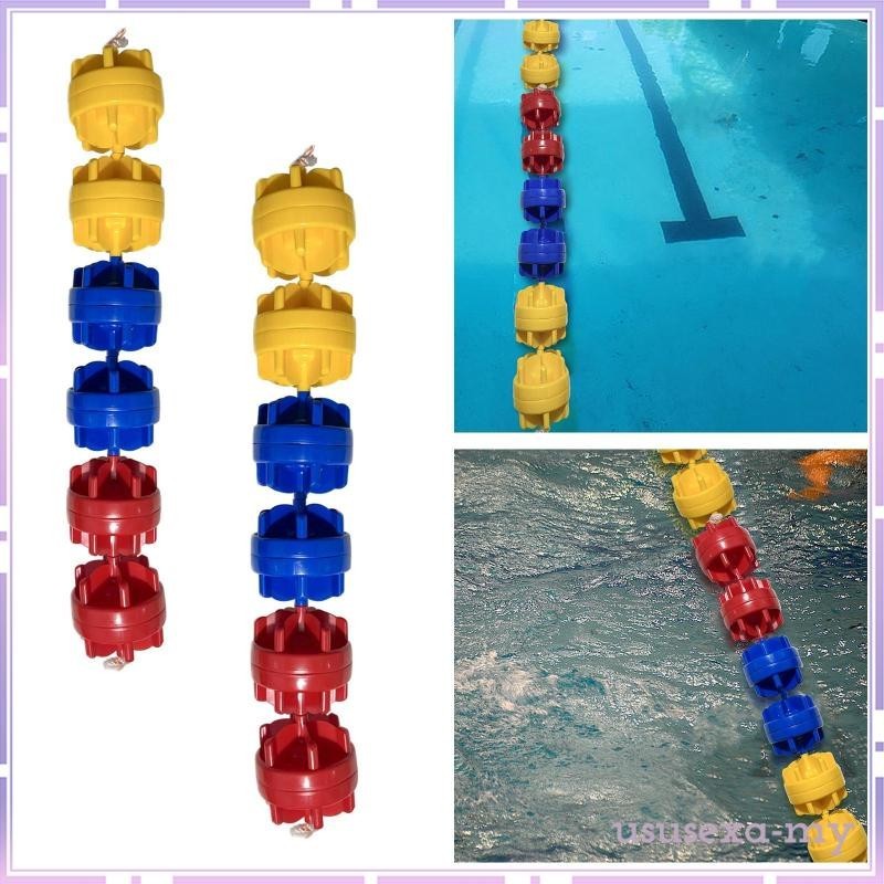 [UsusexaMY] Pool Divider Rope, Swimming Lane Buoy, Indoor Pool Marking ...