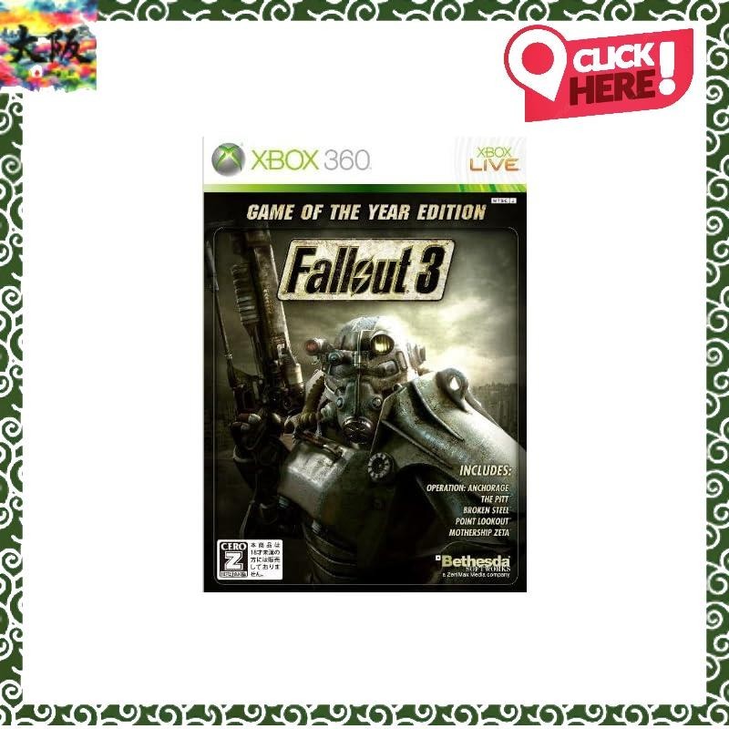 Fallout 3: Game of the Year Edition [CERO Rating "Z"] - Xbox360 ...