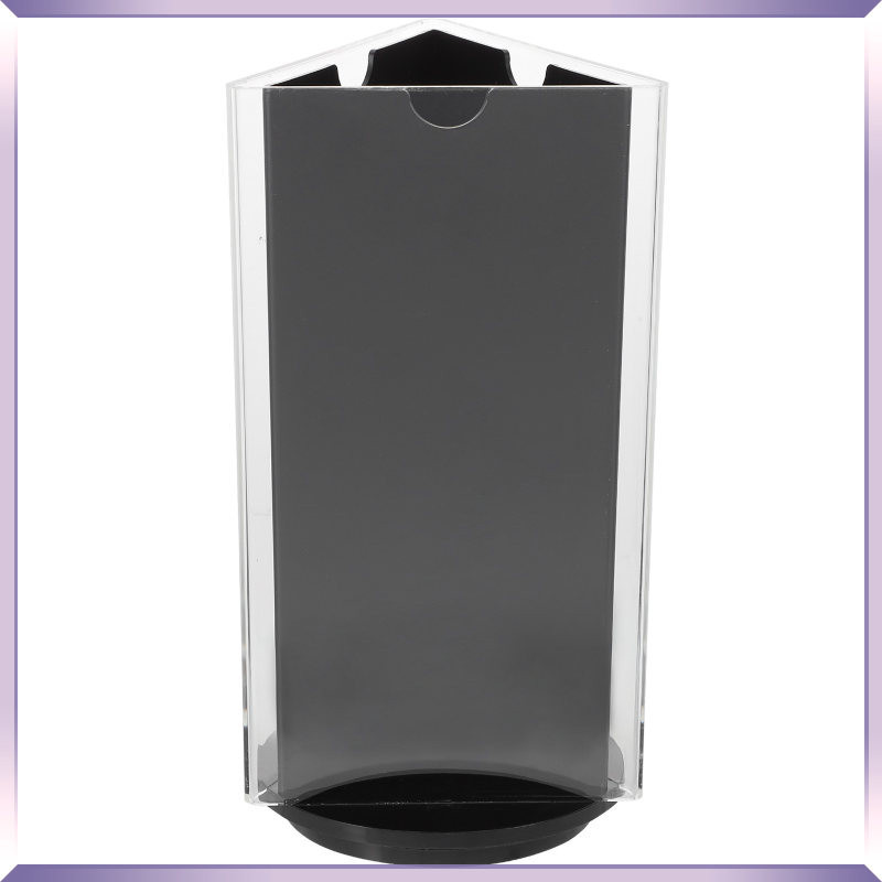 Display Stand Shelf The Menu Acrylic Rotary Holder Sign Table Price Tag ...