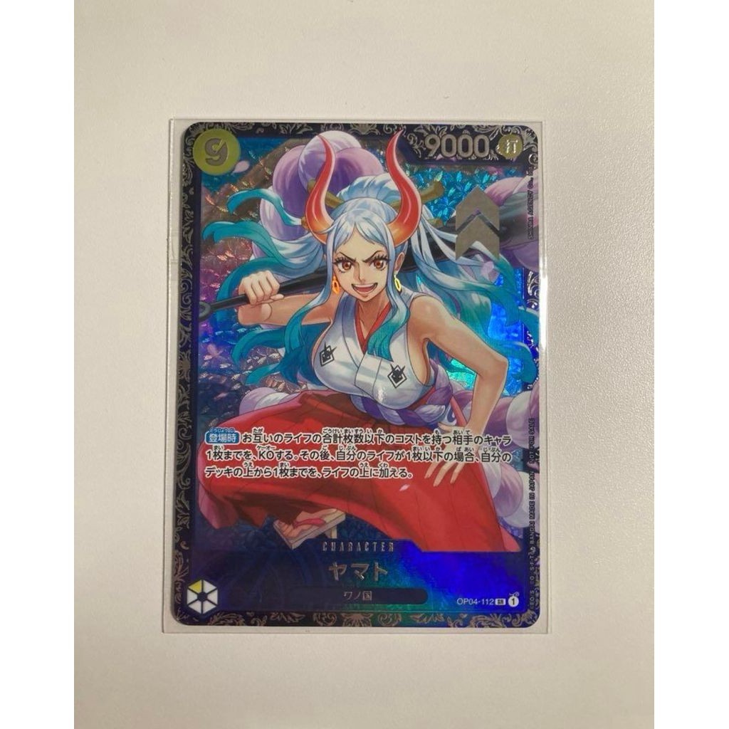 ONE PIECE Yamato SR [OP04-112] (Flagship Battle Top 8 Souvenirs) Trading Cards 25334250 Used ...