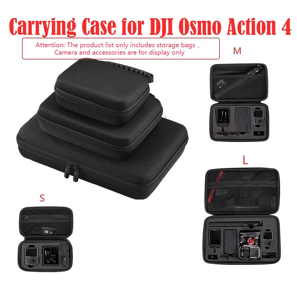 Carrying Case for DJI Osmo Action 5 pro/4 Camera Bag Hard Shell w ...