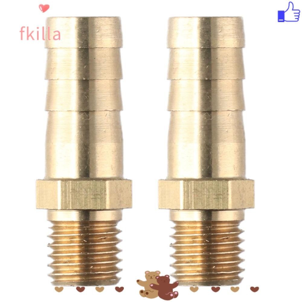 FKILLA1 2PCS Fitting Connector, Mini M8 M10 M12 M14 Barbed Hose ...