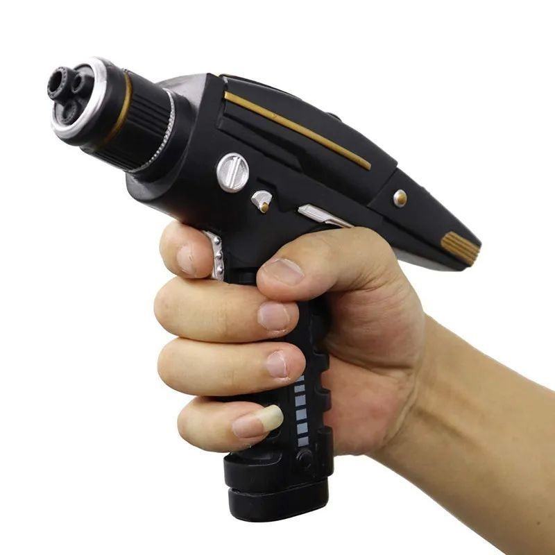 P-Jsmen Star Discovery Trek Starfleet Hand Phaser Gun Type II Kit Prop ...