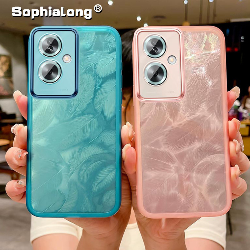 OPPO A3X Reno11 F A79 CPH2681 CPH2553 CPH2603 Cases Soft Glitter Plume ...