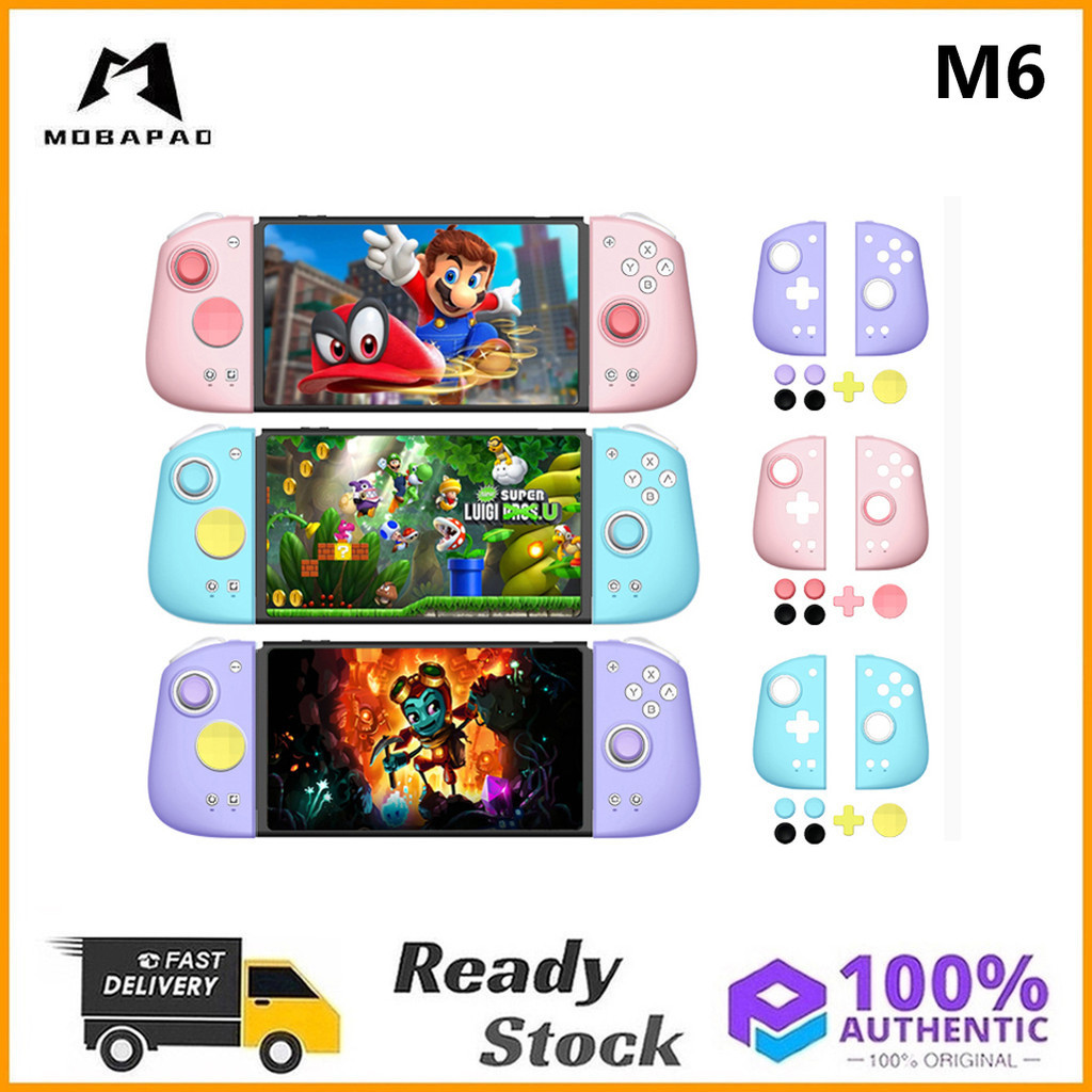 Mobapad M6 HD M6s Nintendo Switch Joycon NFC Joystick Hall Effect Controller HD Vibration Joy ...