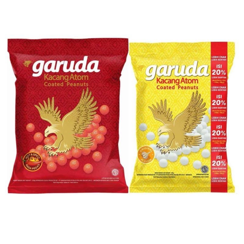 Garuda Atomic Nuts original flavor snack 130g Spicy 100gr 220gr ...
