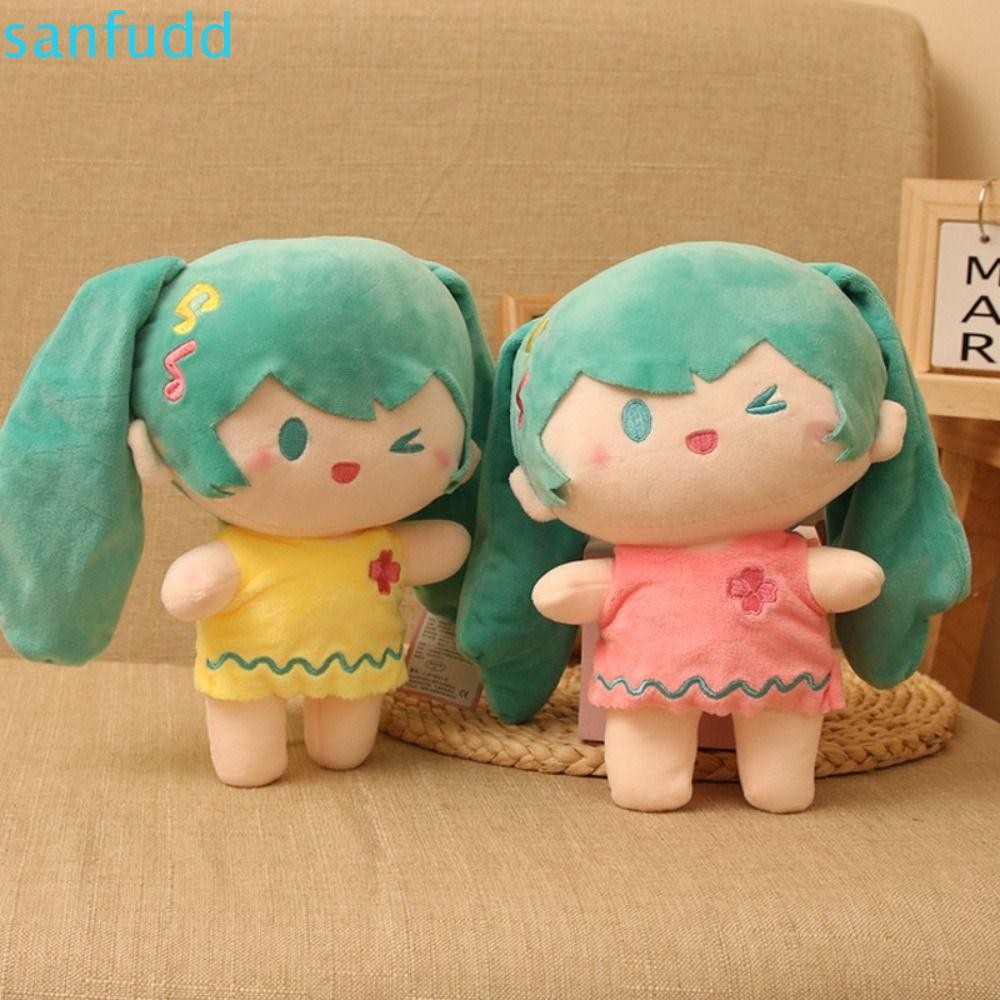 SANFUDD Hatsune Miku Plush Doll Toy, Cartoon Fufu Miku Stuffed Toys ...