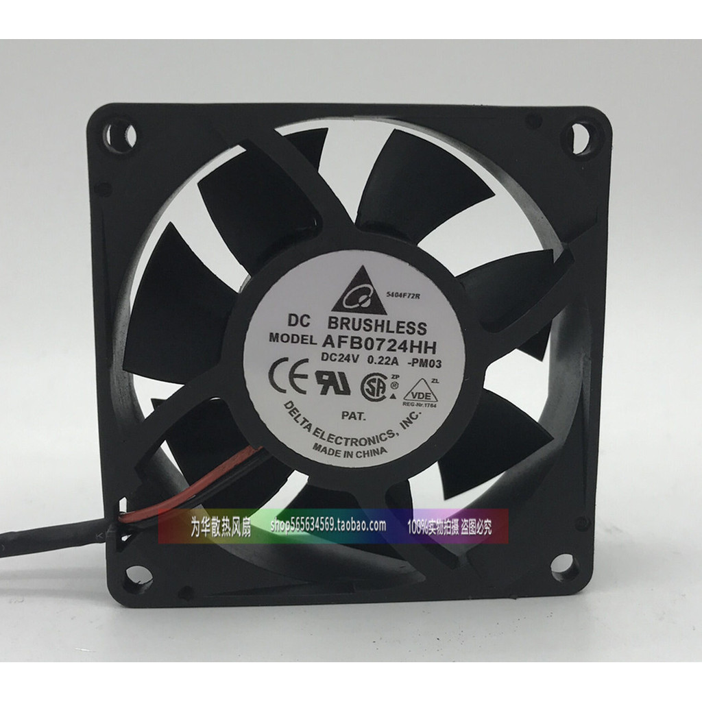 Original Delta 7025 AFB0724HH DC24V 0.22 A 7CM/cm Inverter Cooling Fan | Shopee Malaysia