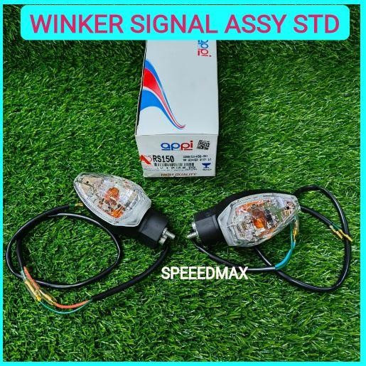 HONDA RS150 V1 DASH2FI DASH125FI WAVE ALPHA CX BEAT WAVE125i FI FRONT REAR SIGNAL L/R SET WINKER ...