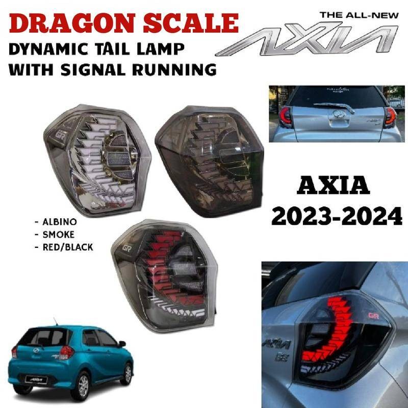 Axia 2023 - 2024 Dragon Scale Dynamic Tail Lamp With Signal Running LED ...