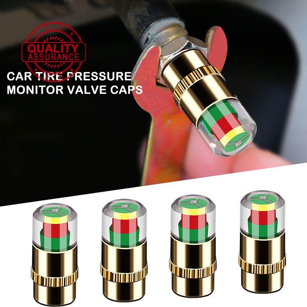 Car Tire Safety Detection Cap Valve Nozzle Pressure Anti-piracy Test ...