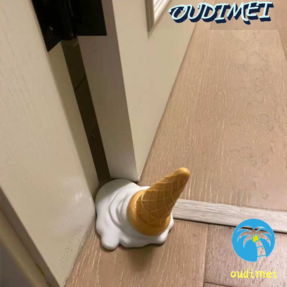 OUDIMEI Banana Door Stop, Without Punching Floor Protection Ice Cream ...