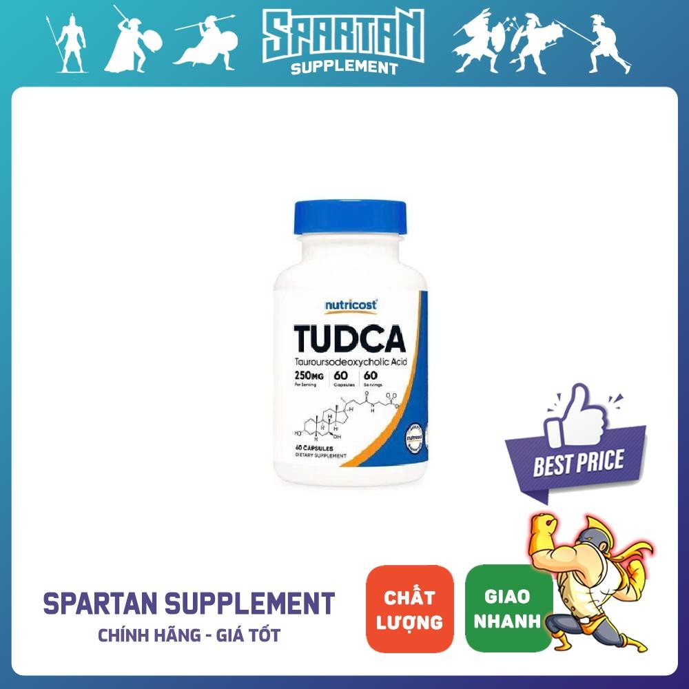 Nutricost TUDCA 250mg - Improves Liver Function (60 Tablets) | Shopee ...