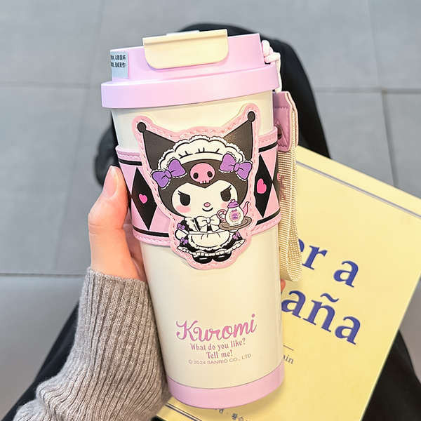 botol air kuromi murah kuromi bottle botol air kuromi botol air tahan sejuk kuromi Cawan termos ...