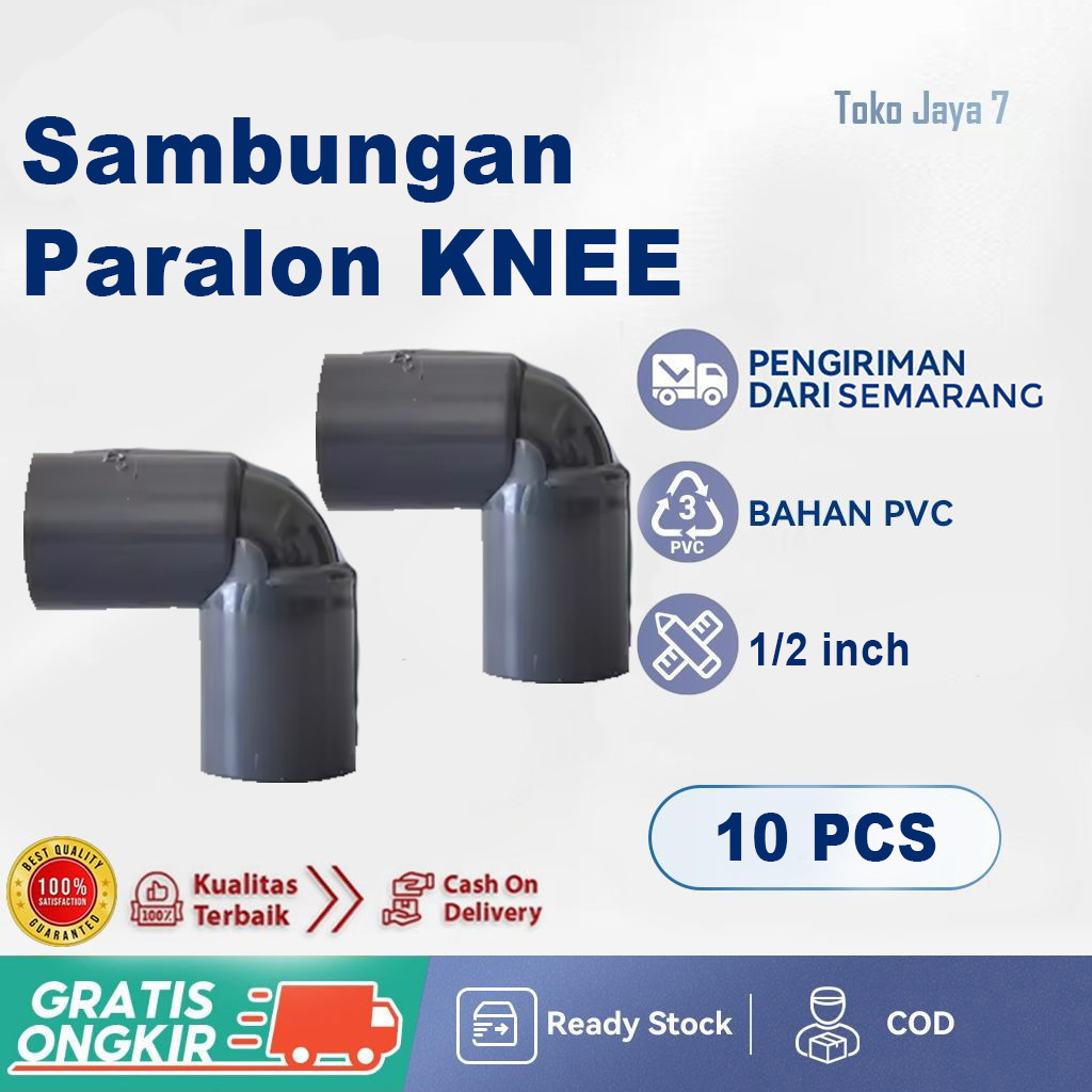 Connection 1/2 INCH KNEE SOCKET KNIE PVC Material L Shape Watering ...
