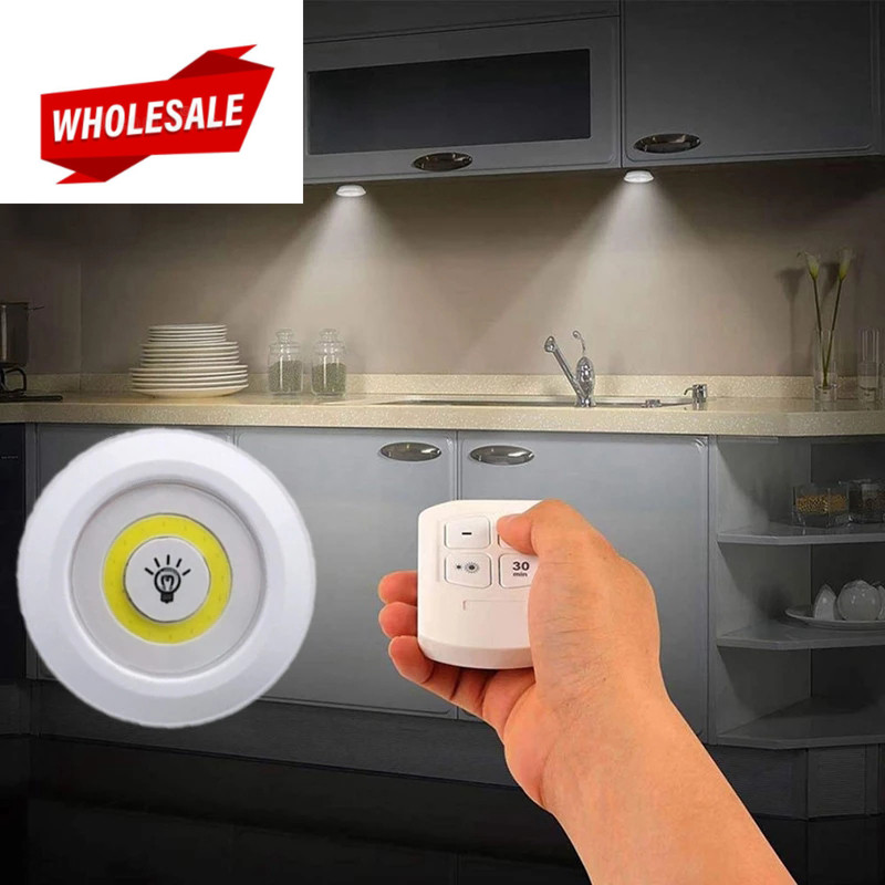 (BC) Battery Powered Remote Controlled Dimmable Wireless LED Under ...