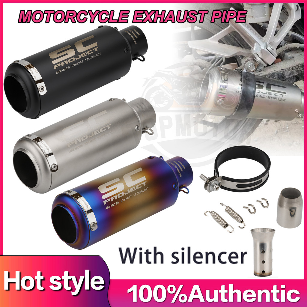 SC Project Ekzos Motor Tabung Exhaust Muffler Motorcycle Exhaust ...