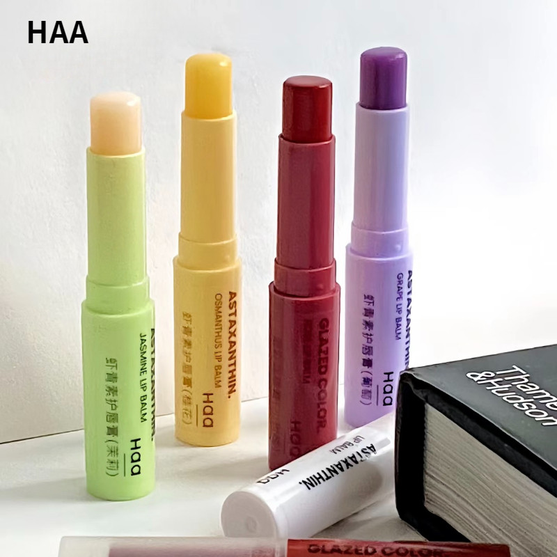 HAA Lipstick 唇膏虾青素变色润唇膏口红 Astaxanthin Color Changing Lip Balm ...
