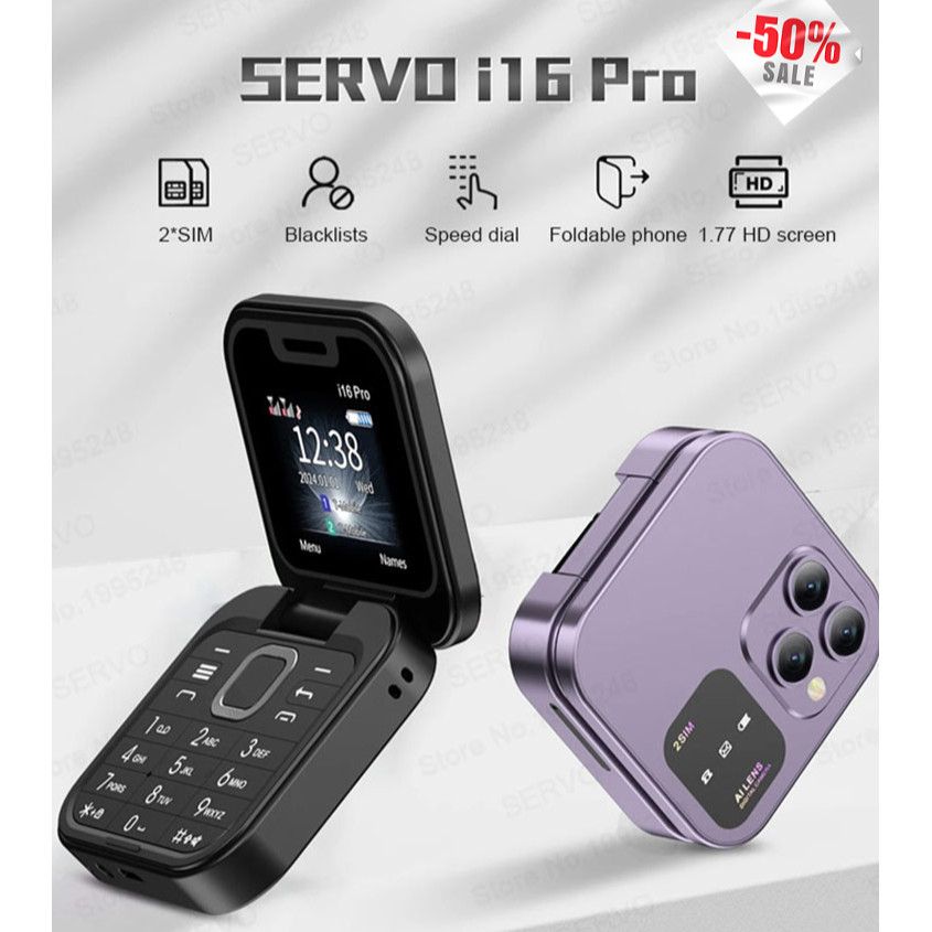 24h Shipping Folding flip button phone/ Elderly Flip Cell Phone/ Dual ...