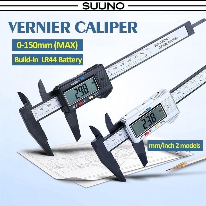 Measure Internal and External Measuring Tool 150mm Electronic Digital ...