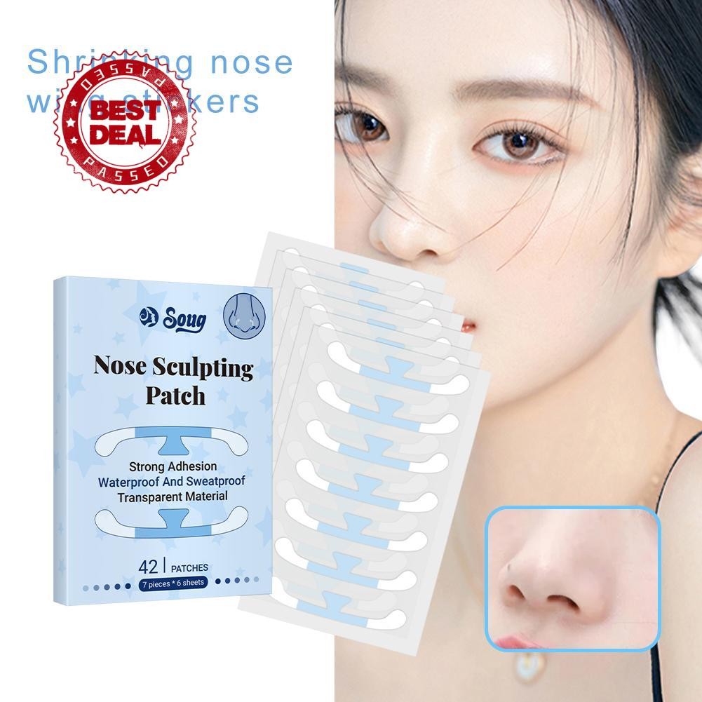 Box Shrinking Nose Wing Stickers Invisible Non Nose Stickers Reflecting ...