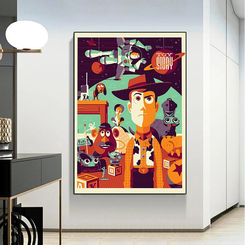 Disney Toy Story Film Poster And Print Buzz Lightyear Comic 6564