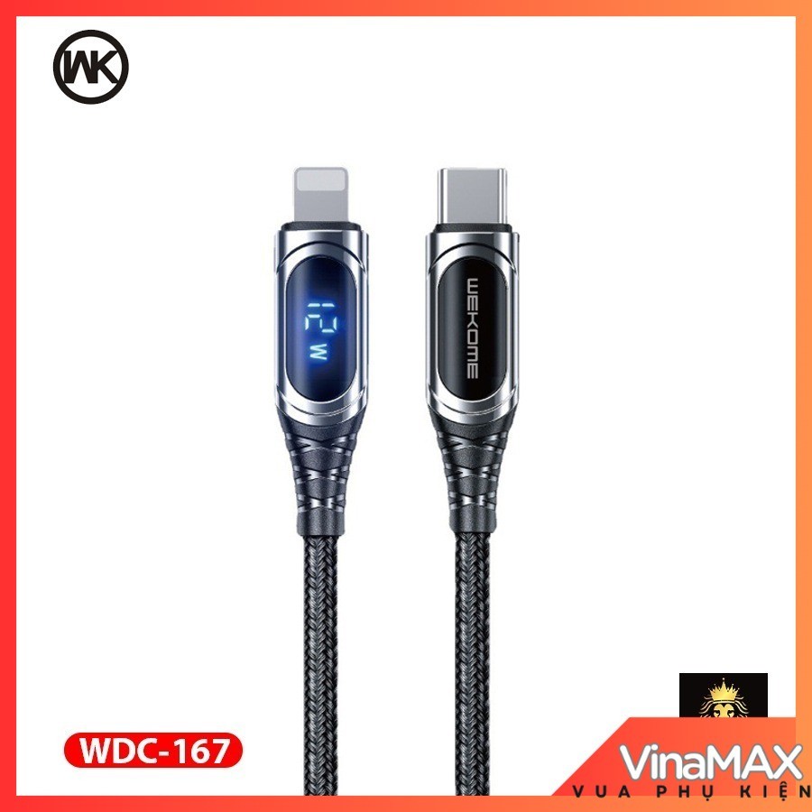 20w fast charging cable displays GENUINE WEKOMEs PD capacity, parachute ...