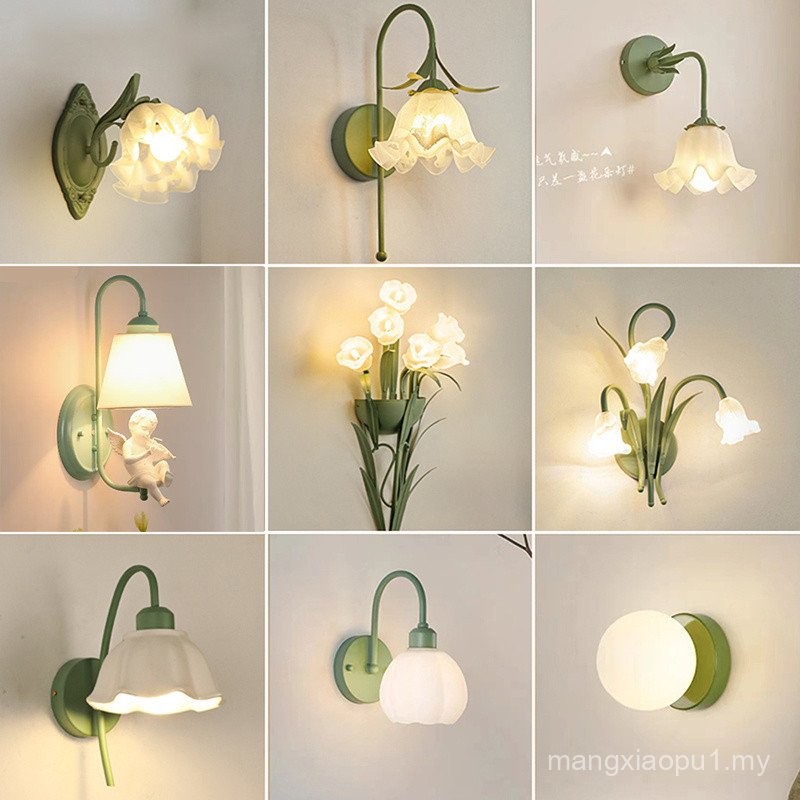 French Pastoral Cream Style Living Room Aisle Corridor Background Wall ...