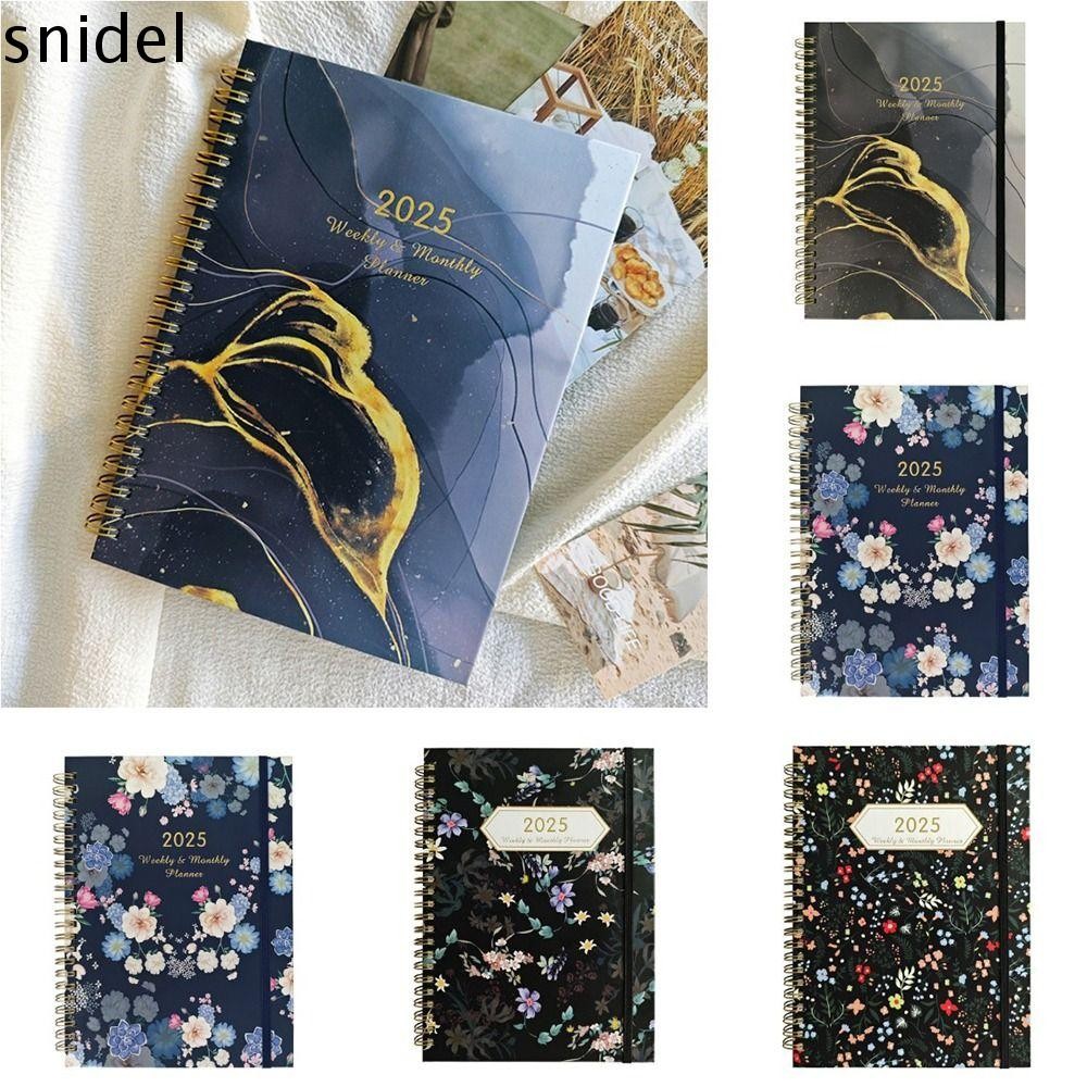SNIDEL A5 Weekly Planner, Increase Productivity Elastic Band Time ...