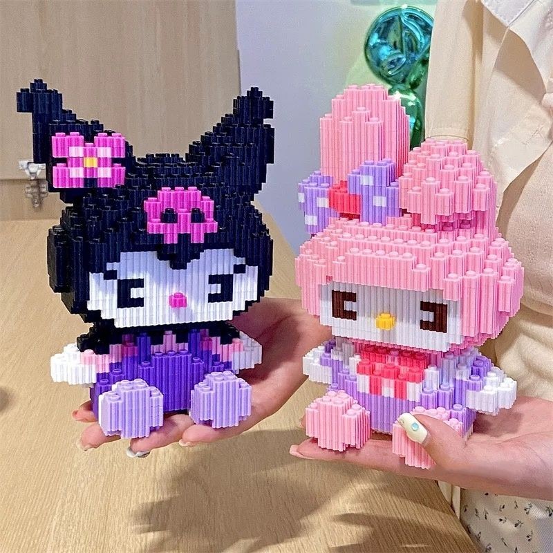 2024 New Product Puzzle kuromi Lego kuromi Melody Building Block Toy ...