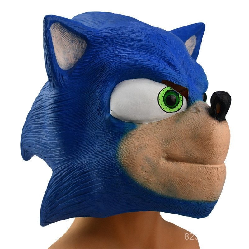 Hot Selling Halloween New Sonic Hedgehog Mask Anime Supersonic Kid ...