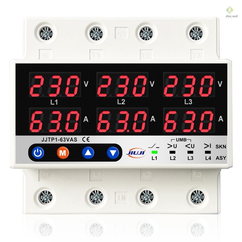 Three Phase Voltage and Current Protector Synchronous and Asynchronous ...