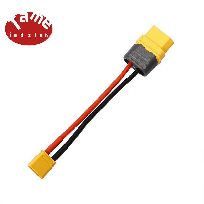 RC Battery Cable XT60 to XT30 T-Plug Connector Male Female Connector Plug with 16AWG Silicone ...