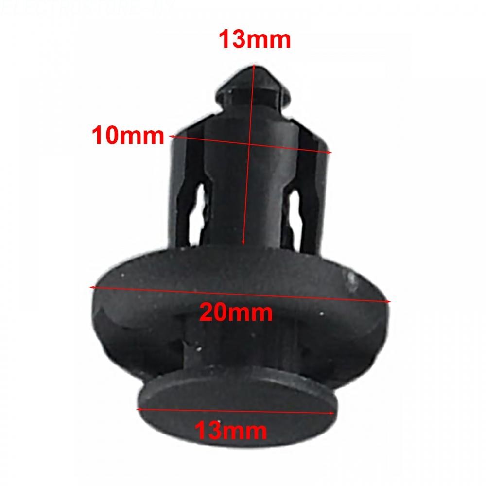 Bumper Retainer Clips Screw Rivets Replacement Fastener 50pcs Practical ...